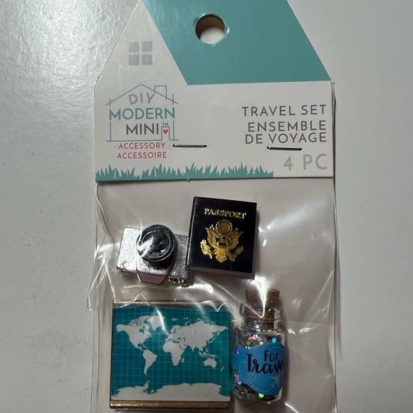 DIY MODERN MINI | Toys | Diy Modern Mini Travel Set Doll House New ...